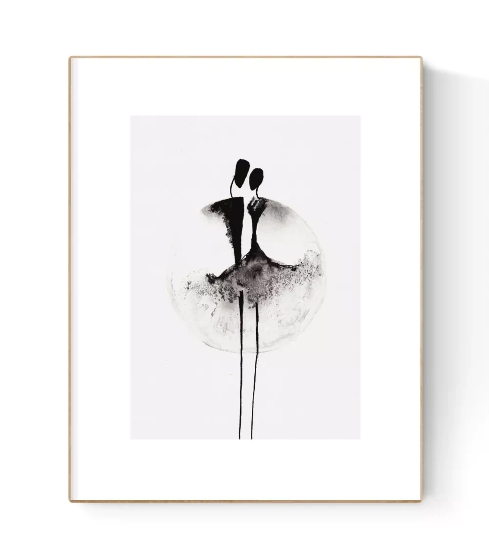 Grafiki do przedpokoju, eleganckie grafiki na ścianę